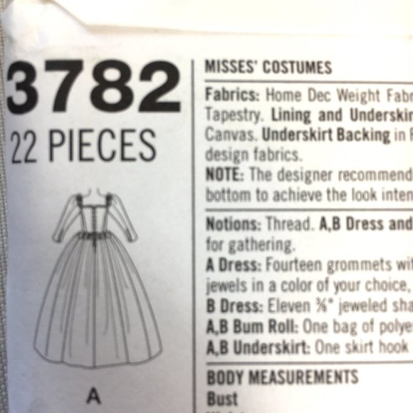 Simplicity | Art | Simplicity 3782 Elizabethan Queen Elizabeth Costume ...